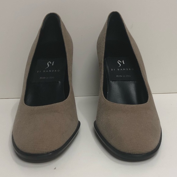 DiSandro | Shoes | Disandro Made In Italy Beige High Heel Pump | Poshmark